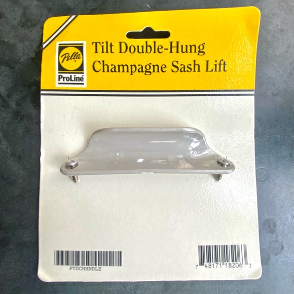 Other | New Pella Window Tilt Double Hung Champagne Sash Lift Handle ...